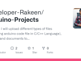 Github Developer Rakeen Arduino Projects Here I Will Upload