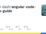 Github Nerd Dash Angular Code Style Guide