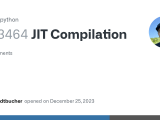 Jit Compilation Issue 113464 Python Cpython Github
