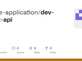 Github Code Application Dev Task Api
