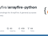 Github Arrayfire Arrayfire Python Python Bindings For Arrayfire A