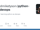 Github Cloudmiketyson Python For Devops Repo For Learning Python As