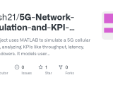 Github Ekush21 5g Network Simulation And Kpi Analysis Using Matlab