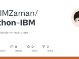 Github Realmzaman Python Ibm Python Hands On Exercises