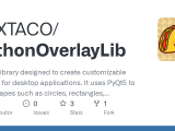 Github Luxtaco Pythonoverlaylib Python Library Designed To Create