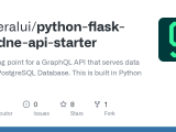 Github Generalui Python Flask Ariadne Api Starter A Starting Point