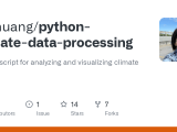 Python Climate Data Processing Submission From Claire Fft Tutorial