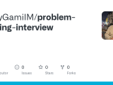 Github Fadygamilm Problem Solving Interview