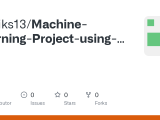 Github Gaviks13 Machine Learning Project Using Python
