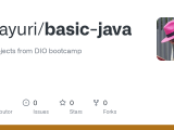 Github Crsayuri Basic Java Java Projects From Dio Bootcamp