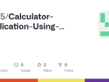 Github Vr025 Calculator Application Using Python Flask