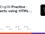 Github Gaueng08 Practice Projects Using Html Css For Beginners