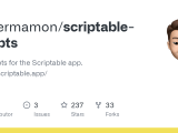 Github Supermamon Scriptable Scripts My Scripts For The Scriptable