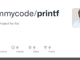 Github Yemmycode Printf Group Project For Alx