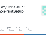 Github Thelazycode Hub Python Firstsetup