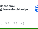 Github Cloudacademy Usingclassesfordataobjects