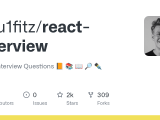 Github Pau1fitz React Interview React Interview Questions рџ рџ љ рџ рџ ћ пёџ
