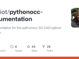 Github Tpaviot Pythonocc Documentation Documentation For The