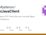 Github Themysteron Basicjavaclient Simple Java Http Client That Can