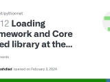 Loading Framework And Core Based Library At The Same Time Issue 2312