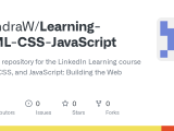 Github Alundraw Learning Html Css Javascript This Is A Repository
