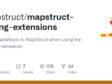 Github Mapstruct Mapstruct Spring Extensions Helpful Additions To