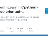 Github Linkedinlearning Python Object Oriented Programming 4413110