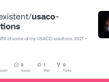 Github Codexistent Usaco Solutions The Landfill Of Some Of My Usaco