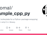 Github Goromal Example Cpp Py Minimal Boilerplate For A Python