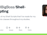 Github Antibigboss Shell Scripting A Dump Of My Shell Scripts That I