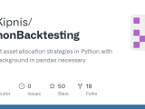 Pythonbacktesting Return Portfolio Py At Main Ilyakipnis