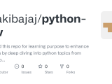Github Shakibajaj Python Dev I Created This Repo For Learning