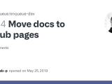 Move Docs To Github Pages Issue 864 Php Enqueue Enqueue Dev Github