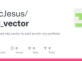 Github Docjesus Std Vector I Recreated Std Vector To Add Enrich My