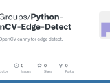 Github Es Groups Python Opencv Edge Detect Python Opencv Canny For