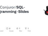Github Sqlconjuror Sql Programming Slides