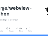 Github Zserge Webview Python Python Bindings To Webview