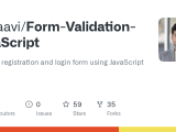 Github Sahaavi Form Validation Javascript Validate Registration And