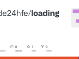 Github Code24hfe Loading