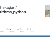 Github Moshekagan Algorithms Python