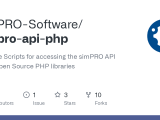 Github Simpro Software Simpro Api Php Example Scripts For Accessing