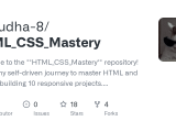 Github Anirudha 8 Html Css Mastery Welcome To The Html Css Mastery