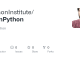 Github Pythoninstitute Learnpython Learnpython