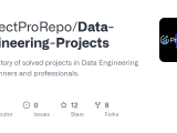 Github Projectprorepo Data Engineering Projects A Repository Of