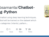 Github Tridibsamanta Chatbot Using Python Build A Chatbot Using Deep