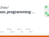 Github Melchev Python Programming For Scientists