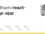 Github Gitdham React Map App