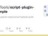 Github Fraytools Script Plugin Example Source Code For A Bare Bones
