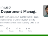 Github Mahinjust Cse Department Management System Github Io
