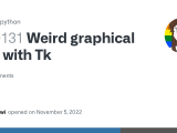 Weird Graphical Bug With Tk Issue 99131 Python Cpython Github